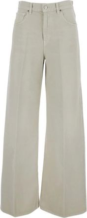 Mauro Grifoni Femme, Jeans, Beige, Taille: W27 Wide Jeans