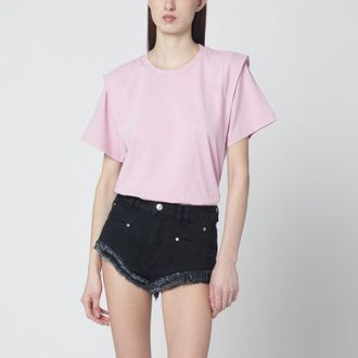 Isabel Marant Zelitos pink cotton T-shirt