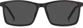 HUGO BOSS Boss Hg 1099/s 003/IR MATT BLACK Sunglasses Mens Acetate, Standard, 56