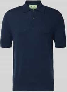 FTC Slim Fit Poloshirt mit Kaschmir-Anteil