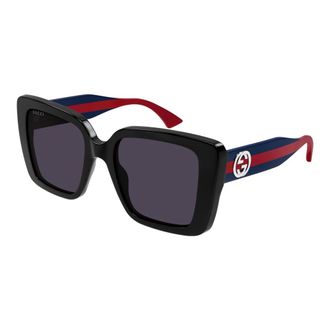 Gucci Sonnenbrille mit quadratischem Rahmen - - Accessories - Damen - Schwarzk - 53 MM