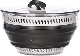 Progressive CSS-1ML Essoreuse &agrave; Salade R&eacute;tractable Grande Mod&egrave;le- Gris