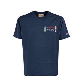 MC2 Saint Barth Portofino T-shirt - - Tops - Herren - Blau - L