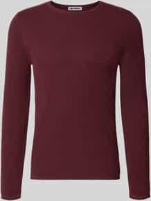 Review Slim Fit Pullover aus reiner Baumwolle