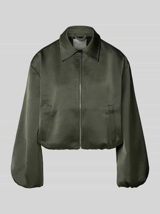 Neo Noir Relaxed Fit Jacke aus Satin Modell Denielle