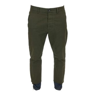 Dsquared2 Cropped Hosen - - Trousers - Herren - Gr&uuml;n - XS