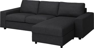 IKEA VIMLE 3er-Sofa mit Récamiere