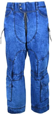 Vivienne Westwood Homme, Jeans, Bleu, Taille: M Chap Track Jeans Coupe Ample