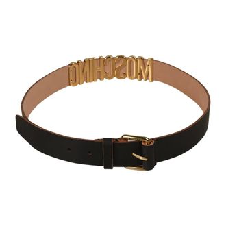 Moschino Femme, Accessoires, Noir, Taille: 100 CM Moschino Ceintures Black