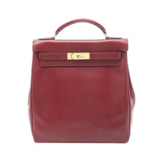 Herm&egrave;s Pre-owned Backpack - - Pre-owned - Damen - Rot - ONE SIZE
