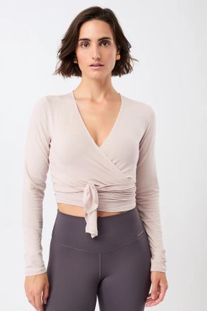 Mandala Damen vegan Jacke Wrap Rose