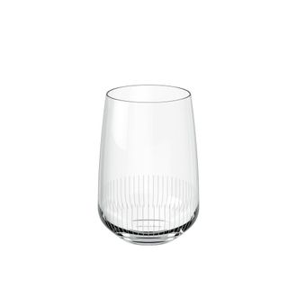 Villeroy & Boch Afina Longdrink-Glas Set 4tlg., Gläserset, Gläser, Glas, Caipirinha Glas, Mojito Gläser, Cocktailgläser, Spülmaschinenfest, Kristallglas