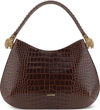 Roberto Cavalli Roar Schultertasche - Braun