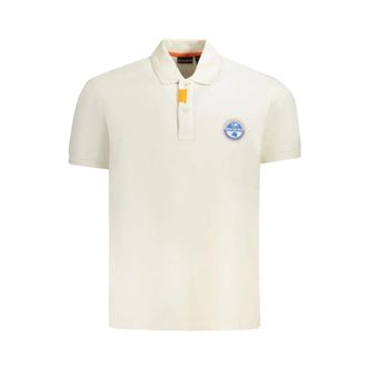 Napapijri Baumwoll-Polohemd - - Tops - Herren - Wei&szlig; - S
