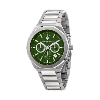 Maserati Uhr Maserati Stile R8873642011 Silberfarben