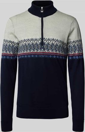 Dale of Norway Wollpullover mit Troyer-Kragen