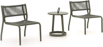 Manifesto Furniture Manifesto Misurina/Salemi Lounge Balkon-Set 3-teilig stapelbar