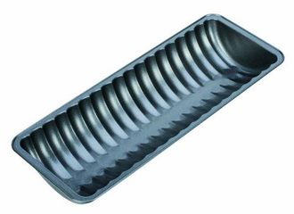 Tescoma Delicia Halbrunde Kastenform, 31 x 12 cm, Schwarz