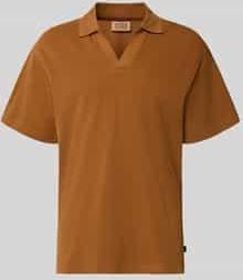 Scotch & Soda Relaxed Fit Poloshirt in Pique-Optik