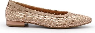 Gioseppo Femme, Chaussures, Jaune, Taille: 36 EU Ballerines Plates en Cuir Sable Artisanales