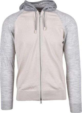 Eleventy Homme, Sweatshirts et sweats &agrave; capuche, Multicolore, Taille: S Knit Zip SweaT-shirt