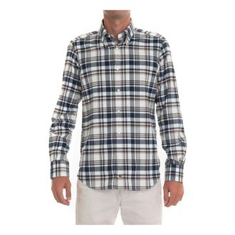 Carrel Kariertes Slim Fit Casual Hemd - - Shirts - Herren - Mehrfarbig - XL