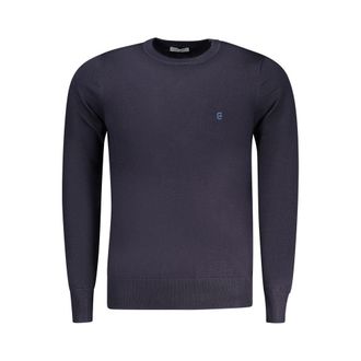 Coveri Moving Blu Viskose Herren T-Shirt