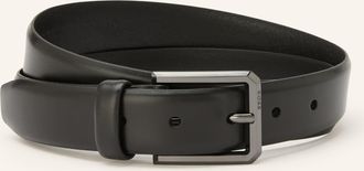 HUGO BOSS Lederg&uuml;rtel Caleb schwarz