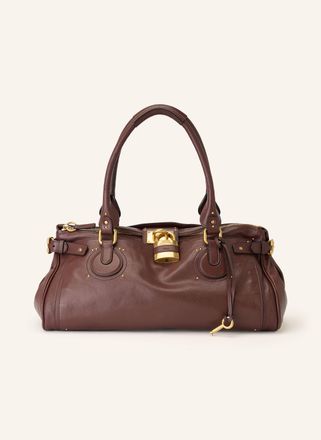 Chlo&eacute; Reisetasche Paddington Mit Nieten braun