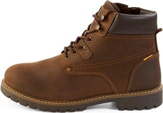 Camel Active Herren Schn&uuml;rschuhe aus echtem Leder Braun, menswear-47