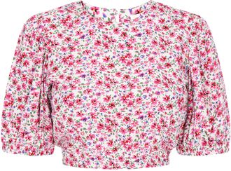 Mymo Bluse Frauen rosa mehrfarbig