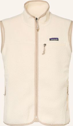 Patagonia Fleeceweste Retro Pile weiss