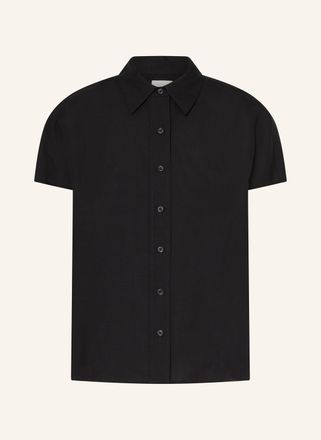Calvin Klein Hemdbluse Mit Leinen schwarz