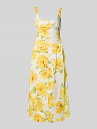 Mango Midikleid im Allover-Look Modell ISLAND