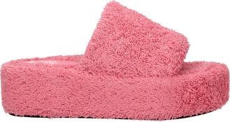 Balenciaga Claquettes Et Sabots Femmes Tissu Rose/Flamant