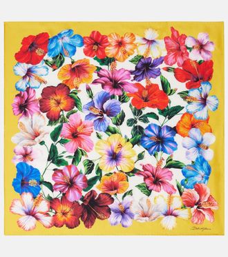 Dolce & Gabbana Tuch aus Seiden-Twill