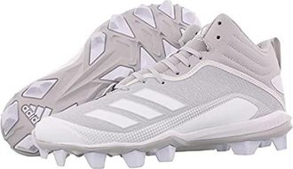 adidas Icon 6 Mid Md Mens Shoes Size 8.5, Color: Grey/White