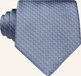 HUGO BOSS Krawatte blau