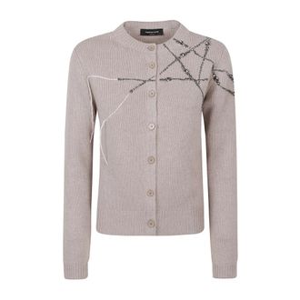 Fabiana Filippi Platinum Cardigan - - Knitwear - Damen - Beige - S