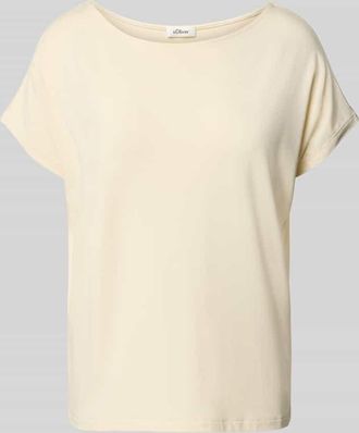s.Oliver Red Label Loose Fit T-Shirt aus Viskose-Mix