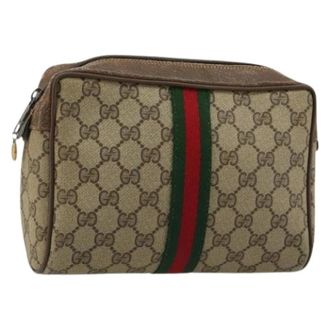 Gucci Pre-owned Vintage Clutch Bag - - Pre-owned - Damen - Beige - ONE SIZE