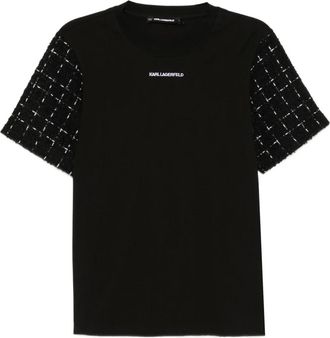 Karl Lagerfeld Damen, Oberteile, Schwarzk, SGr&ouml;&szlig;e