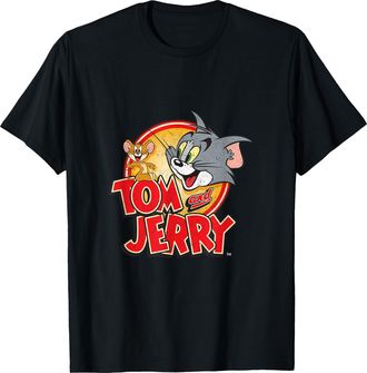 Tom & Jerry Tom und Jerry Vintage-Grafik PAPL2329 T-Shirt