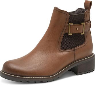 Jana Damen 8-25486-45 Stiefelette, Cognac, 37 EU