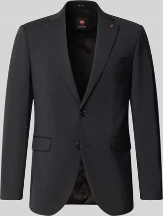 CG - Club of Gents Slim Fit 2-Knopf-Sakko aus Woll-Elasthan-Mix Modell Colvin