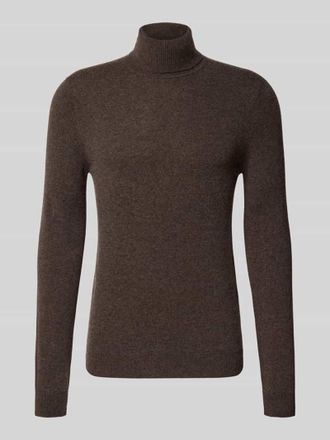 Mc Neal Regular Fit Rollkragenpullover aus Woll-Mix mit Kaschmir-Anteil