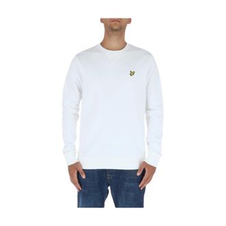 Lyle & Scott Sweatshirt mit klassischer Passform und Printmuster - - Sweatshirts & Hoodies - Herren - Wei&szlig; - 2XL
