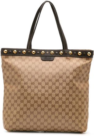 Gucci Shopper - GG Crystal Babouska Tote - Gr. unisize - in Braun - f&uuml;r Damen