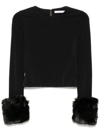 Alice & Olivia blouse Delaina - Noir