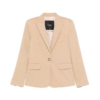 Pinko Pinko, Femme, Vestes, Beige, Taille: 42 FR Pinko Vestes